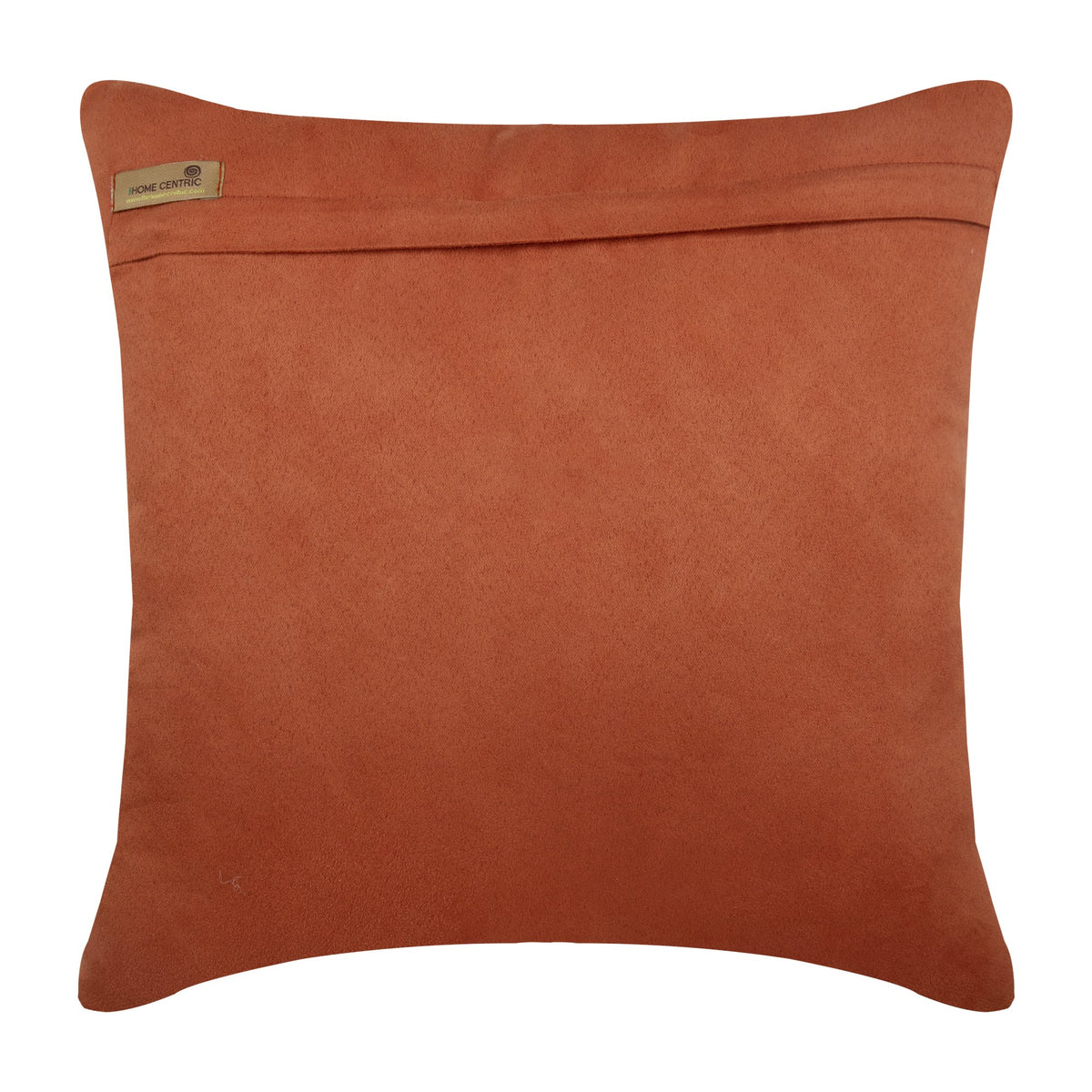 Rust Faux Suede Decorative Euro Sham, Contemporary Rust – The HomeCentric