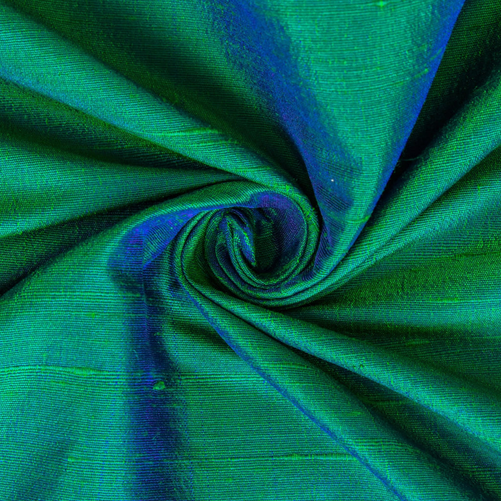Royal Blue Faux Silk Fabric By The Yard, 42 inches Blue Silk Fabric ...
