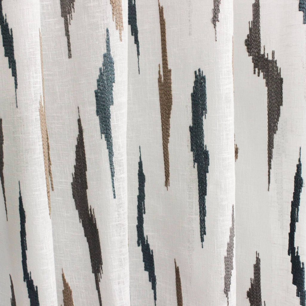 Artistic Sheer Embroidery Fabric By The Yard – The HomeCentric