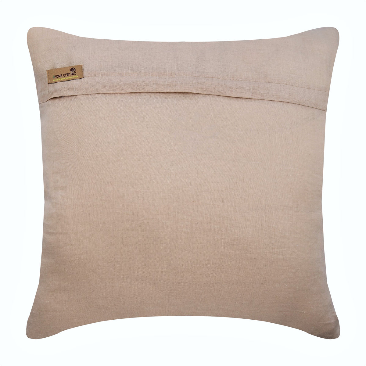 Beige Cotton Linen Throw Pillow Cover, Lazy Snail – The HomeCentric