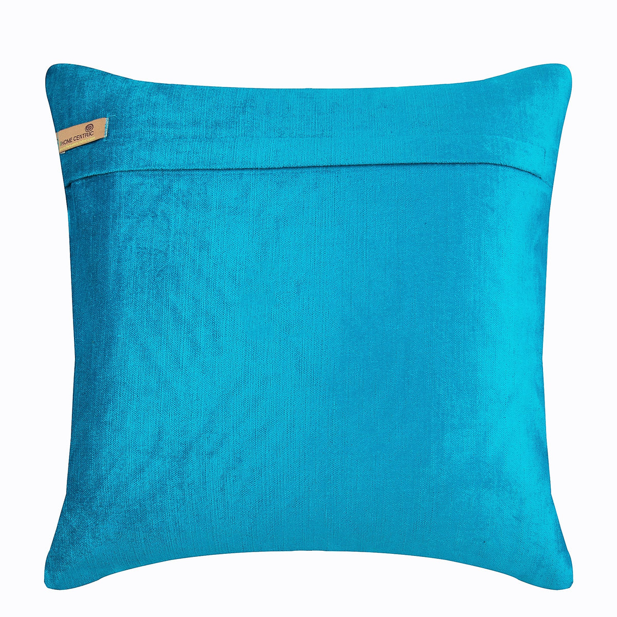 Turquoise Blue Velvet Decorative Euro Sham, Liberty – The HomeCentric