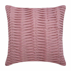 Red Faux Suede Throw Pillow Cover, Red Wind Folds – The HomeCentric