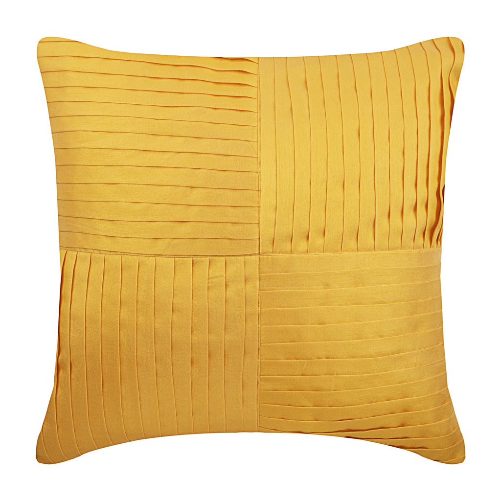 Yellow Taffeta Decorative Euro Sham, Yellow Joy – The HomeCentric